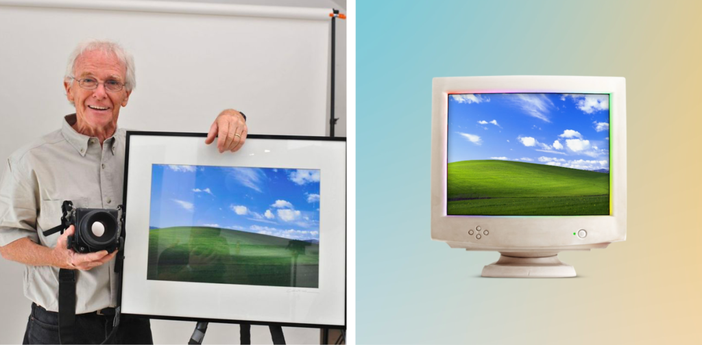 Colline Windows Xp : L’histoire de la colline verdoyante - Blog Cheerz
